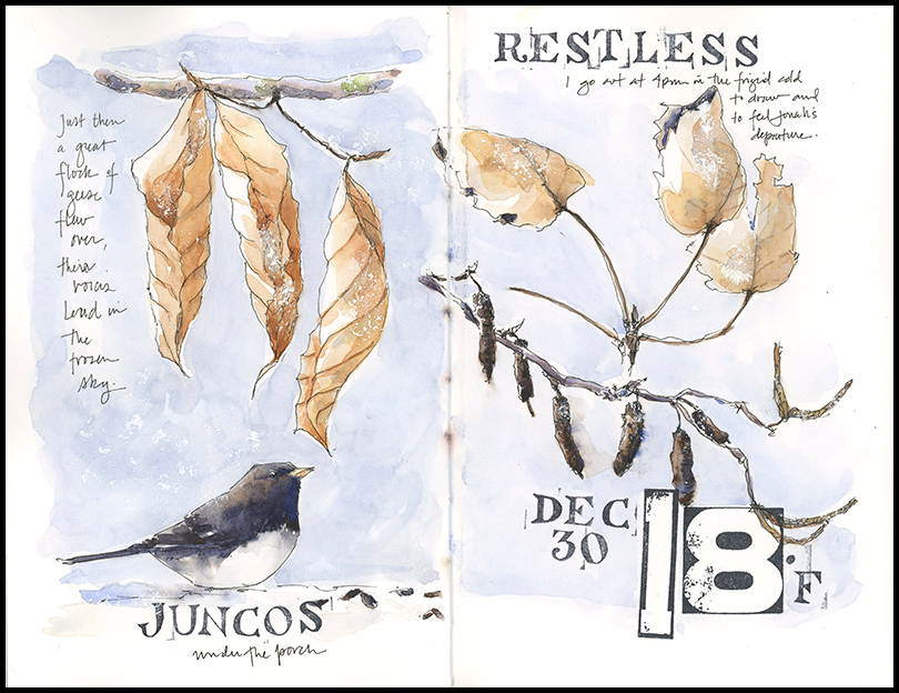 Top 5 Tips for Sketching Through the Winter | Drawn In